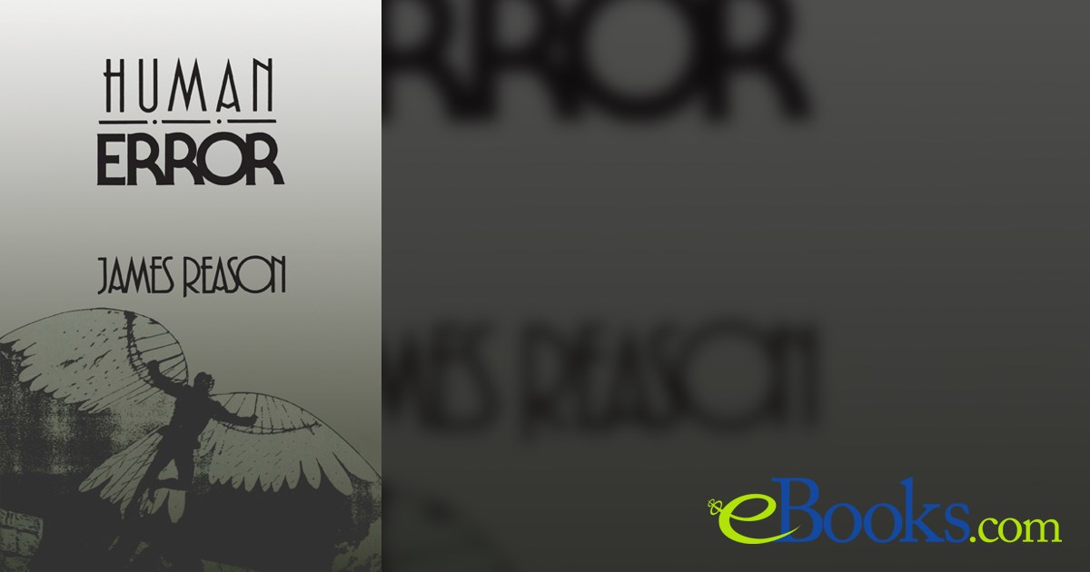 Human Error by James Reason (ebook)
