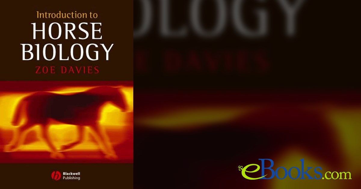 Introduction to Horse Biology by Zoe Davies (ebook)