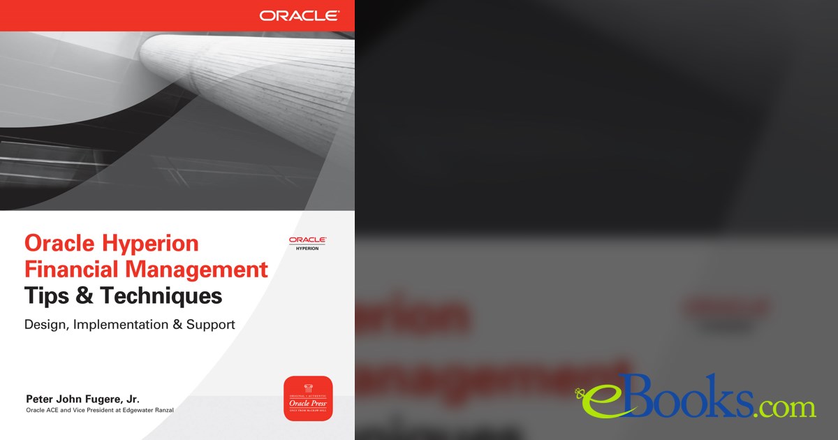 Oracle Hyperion Financial Management Tips And Techniques