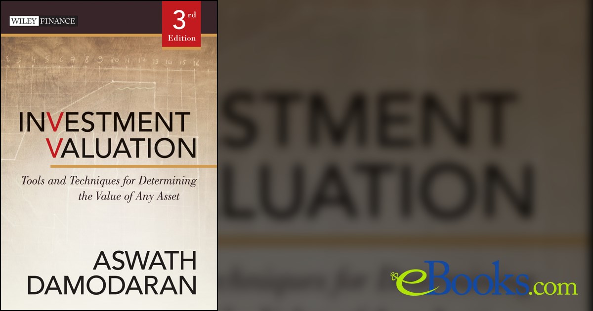 Investment Valuation (3rd ed.) by Aswath Damodaran (ebook)