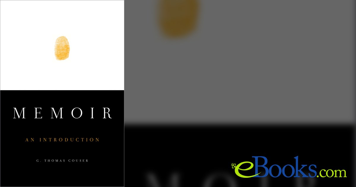 Memoir by G. Thomas Couser (ebook)