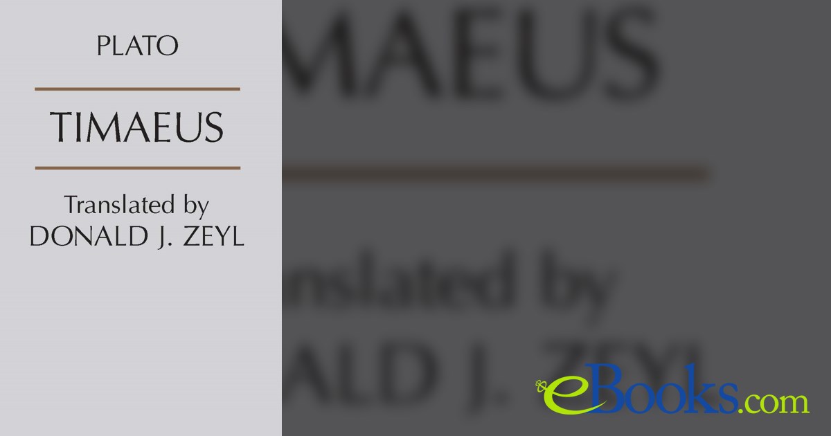 Timaeus by Plato (ebook)