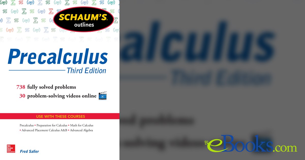 Schaum's Outline of Precalculus, 3rd Edition (3rd ed.)