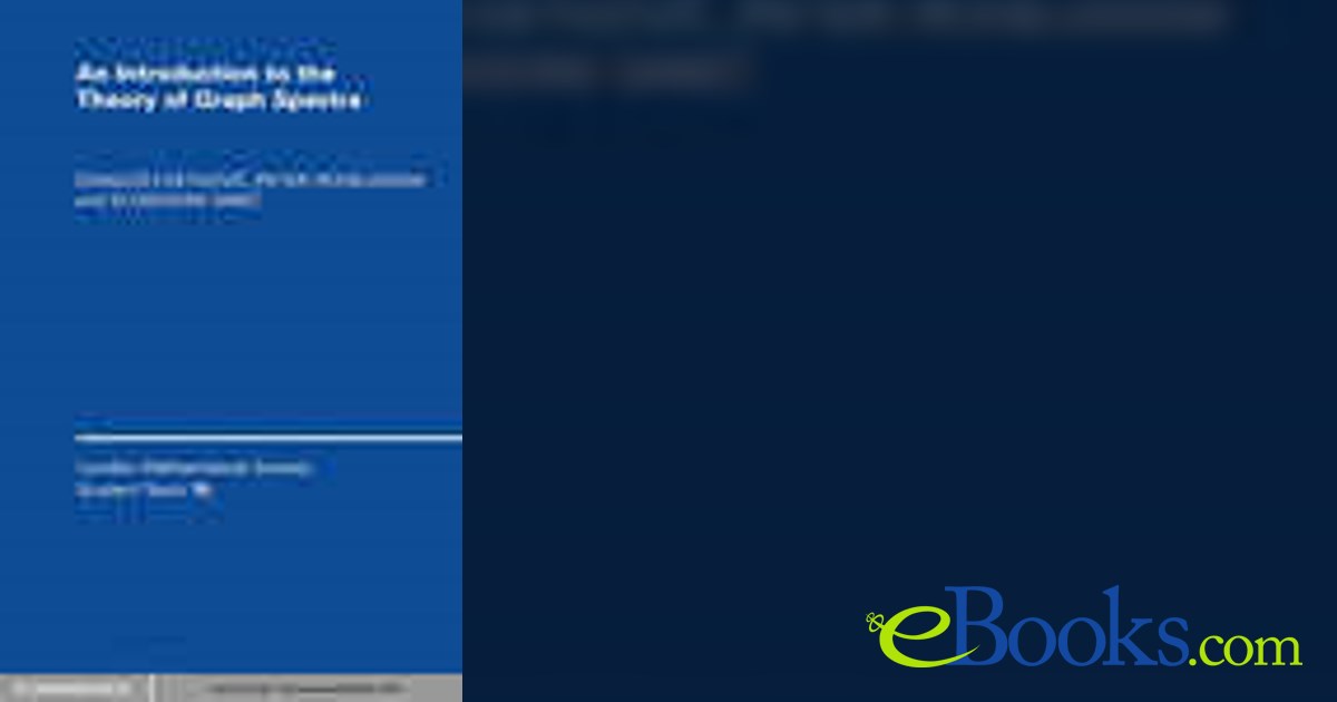 An Introduction to the Theory of Graph Spectra