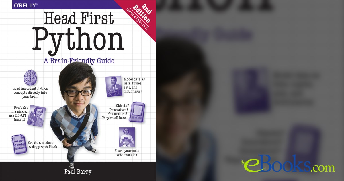 Head First Python (2nd ed.) by Paul Barry (ebook)