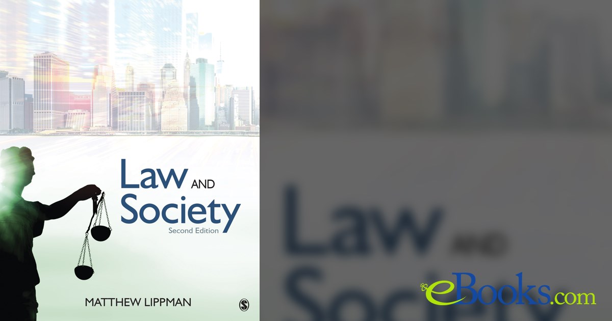 Law and Society (2nd ed.) by Matthew Lippman (ebook)