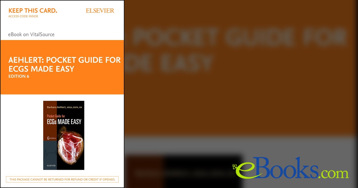 Pocket Guide for ECGs Made Easy - E-Book (6th ed.)