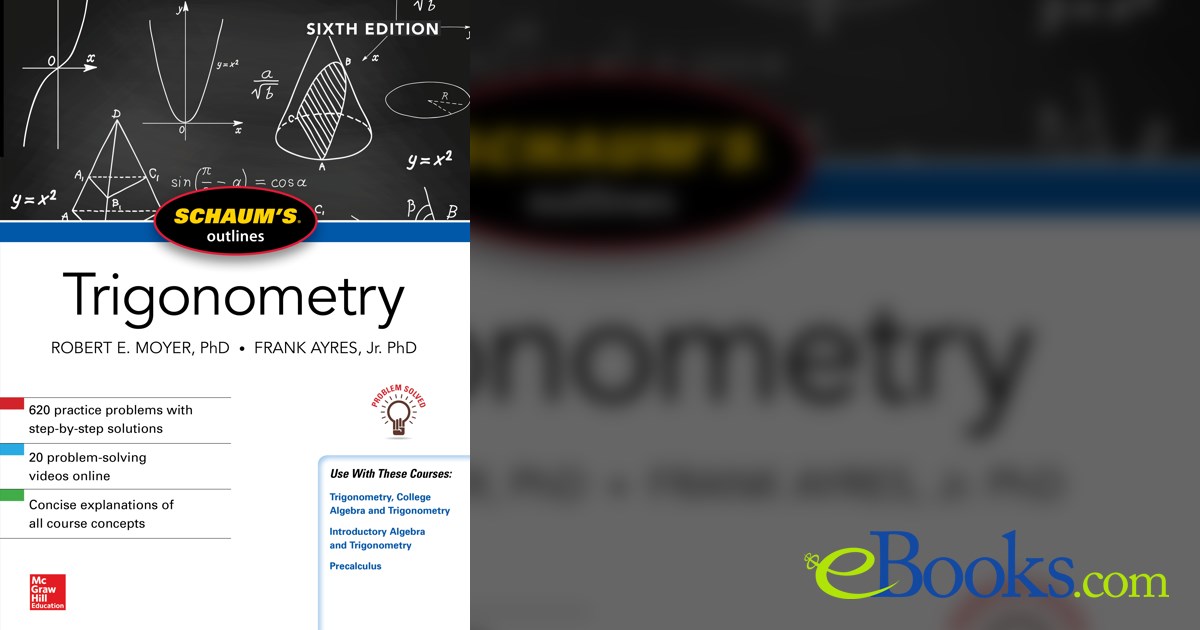 Schaum's Outline of Trigonometry, Sixth Edition (6th ed.)