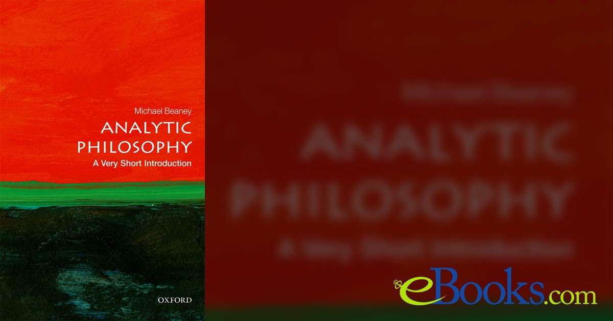 Analytic Philosophy by Michael Beaney (ebook)