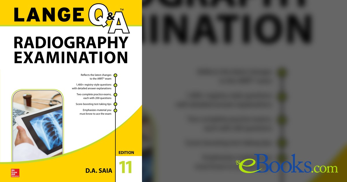 LANGE Q&A Radiography Examination, 11th Edition (11th ed.)