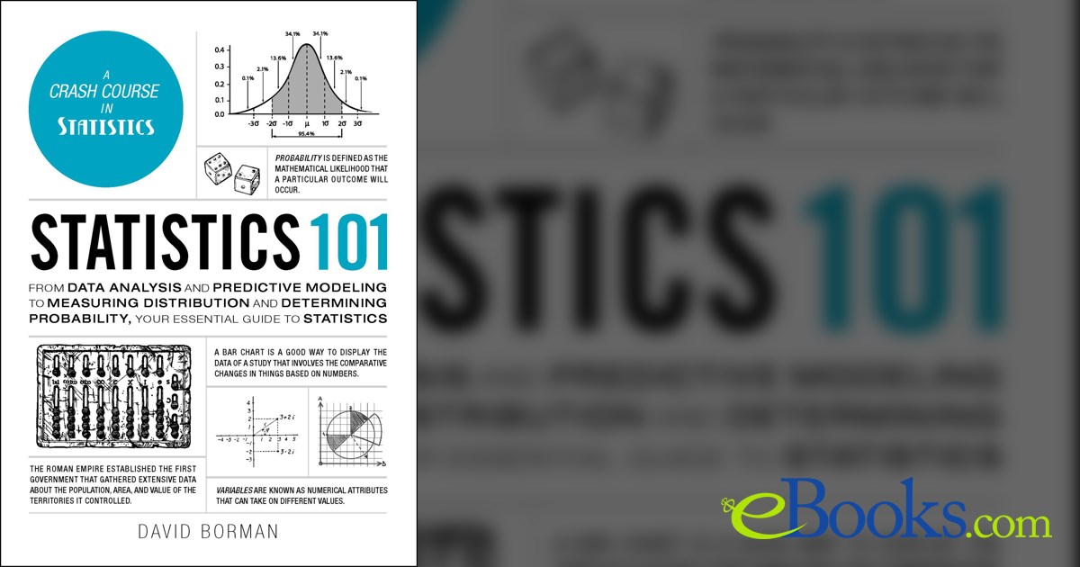 Statistics 101 by David Borman (ebook)