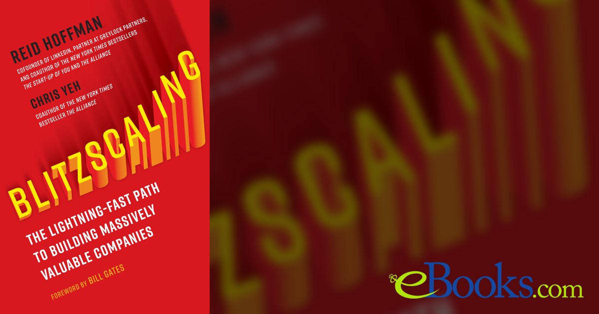 Blitzscaling by Reid Hoffman (ebook)