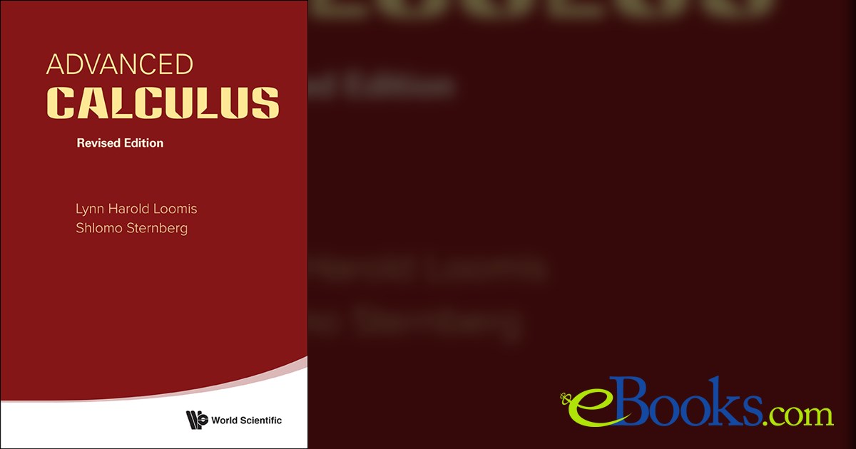 Advanced Calculus by Lynn Harold Loomis (ebook)