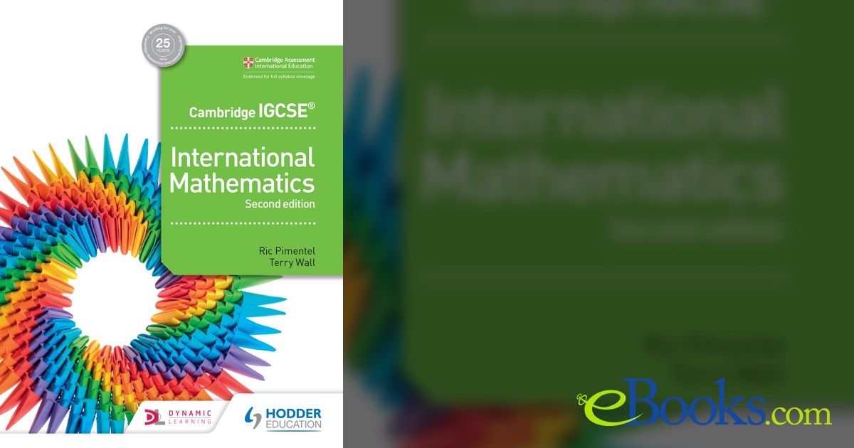 Cambridge IGCSE International Mathematics 2nd edition