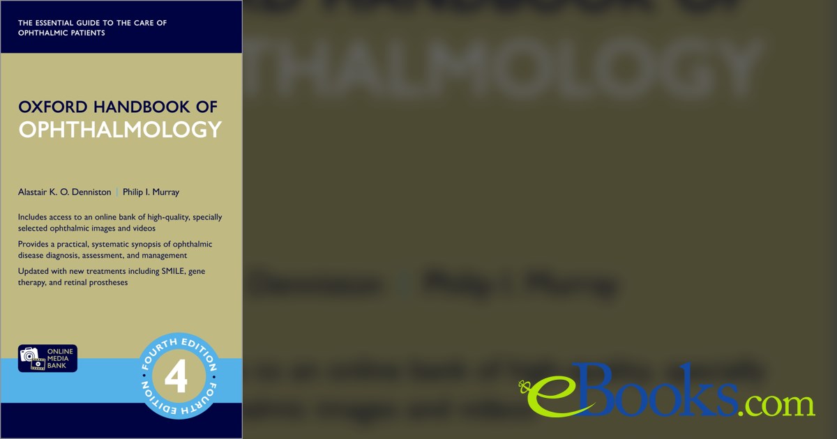 Oxford Handbook of Ophthalmology (4th ed.)
