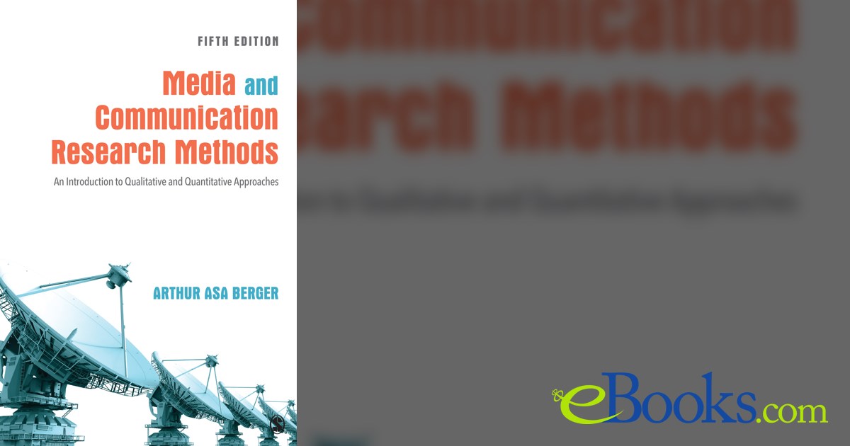 Media and Communication Research Methods (5th ed.)