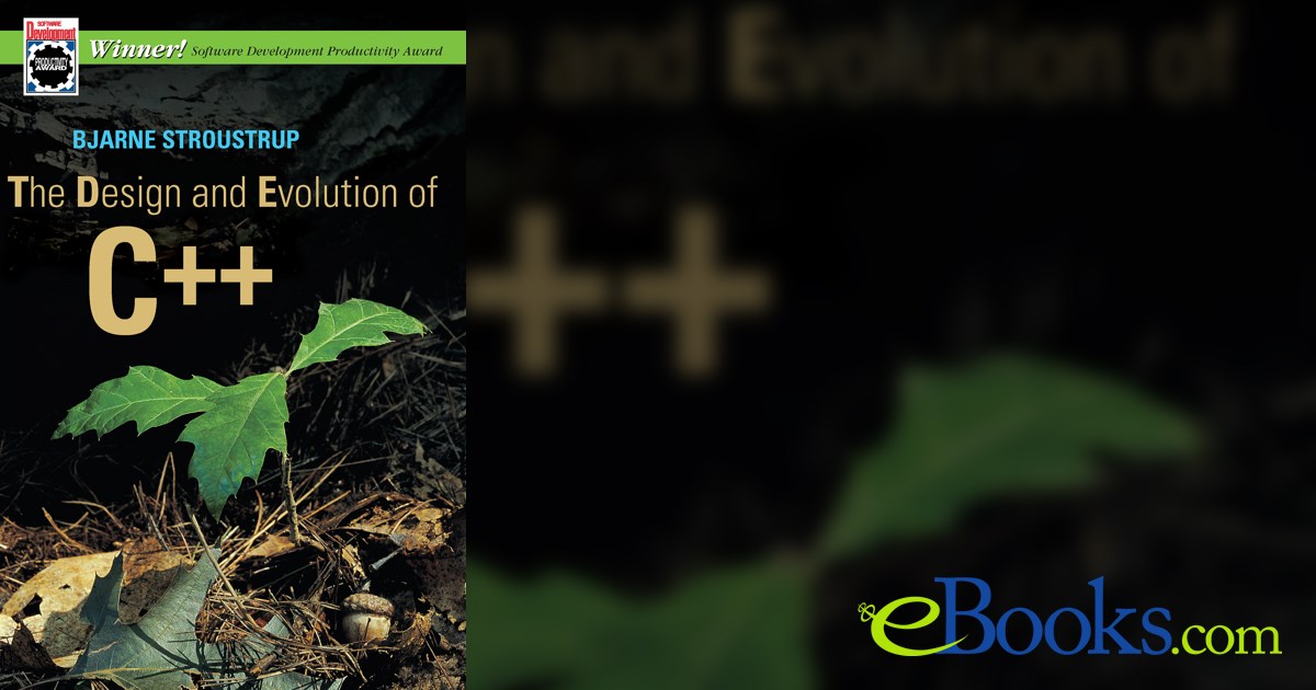 Design and Evolution of C++, The by Bjarne Stroustrup (ebook)