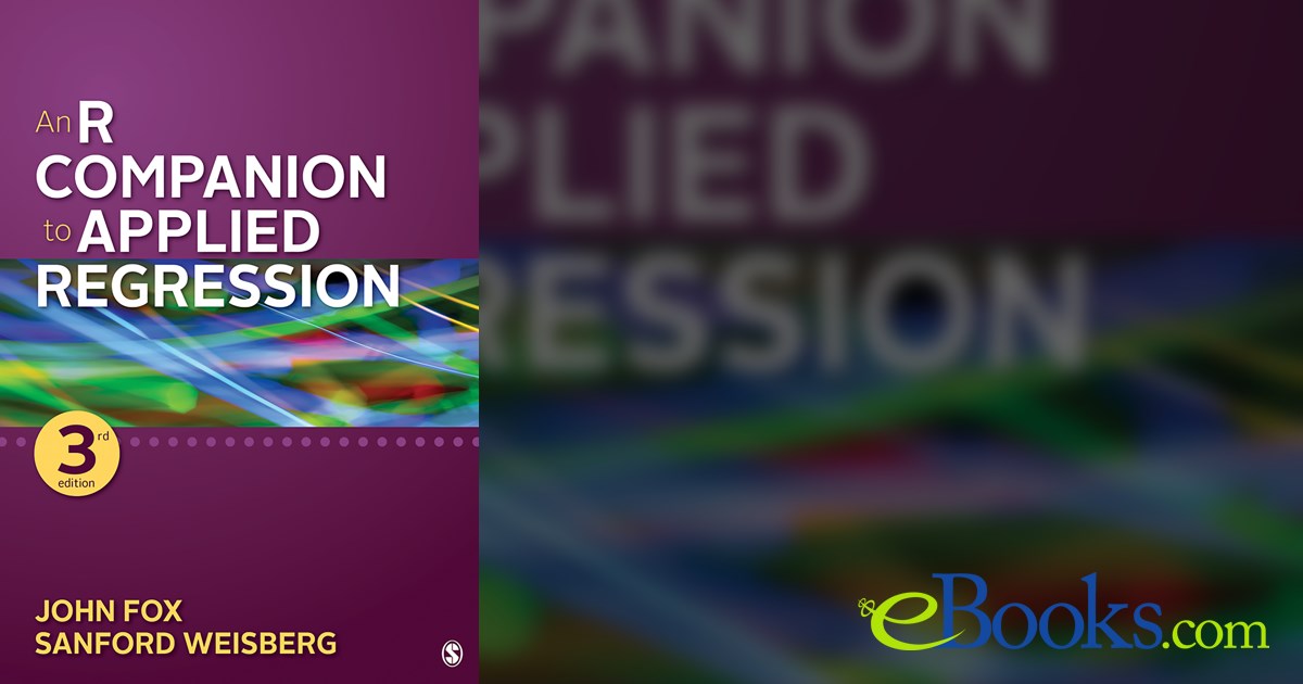An R Companion to Applied Regression (3rd ed.)