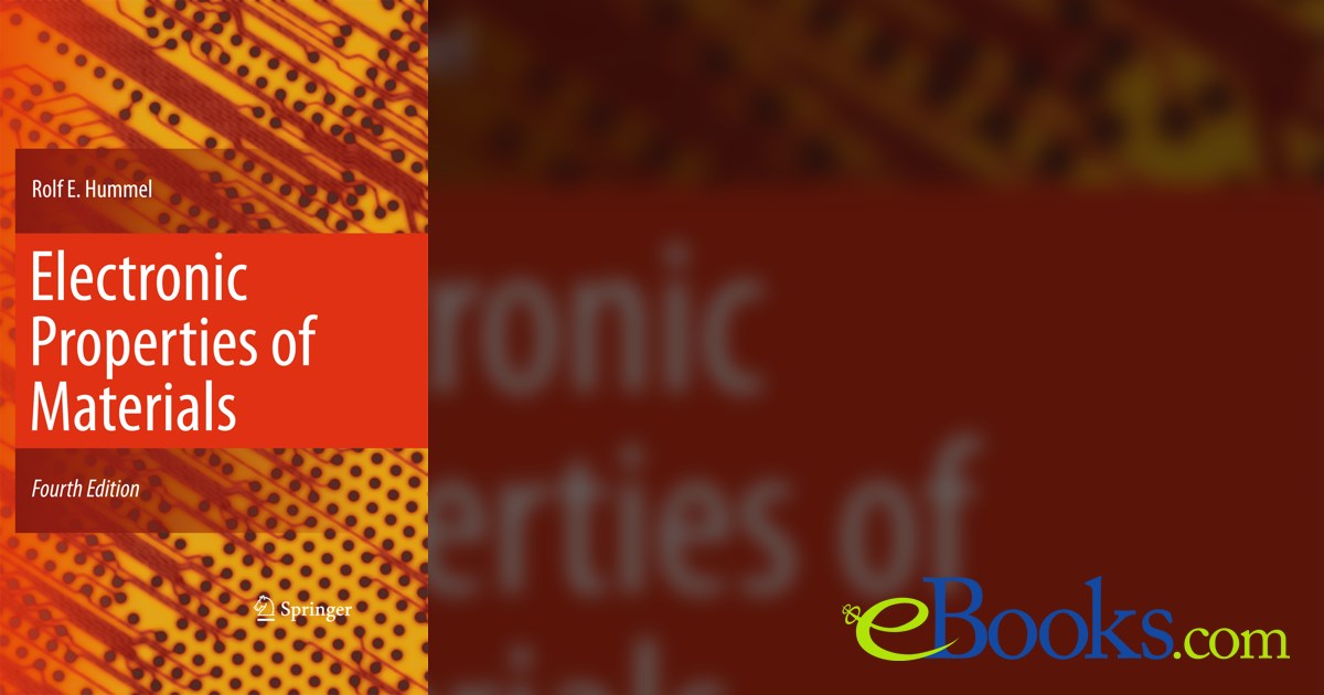 Electronic Properties of Materials (4th ed.)
