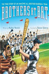 Brothers at Bat by Audrey Vernick (ebook)