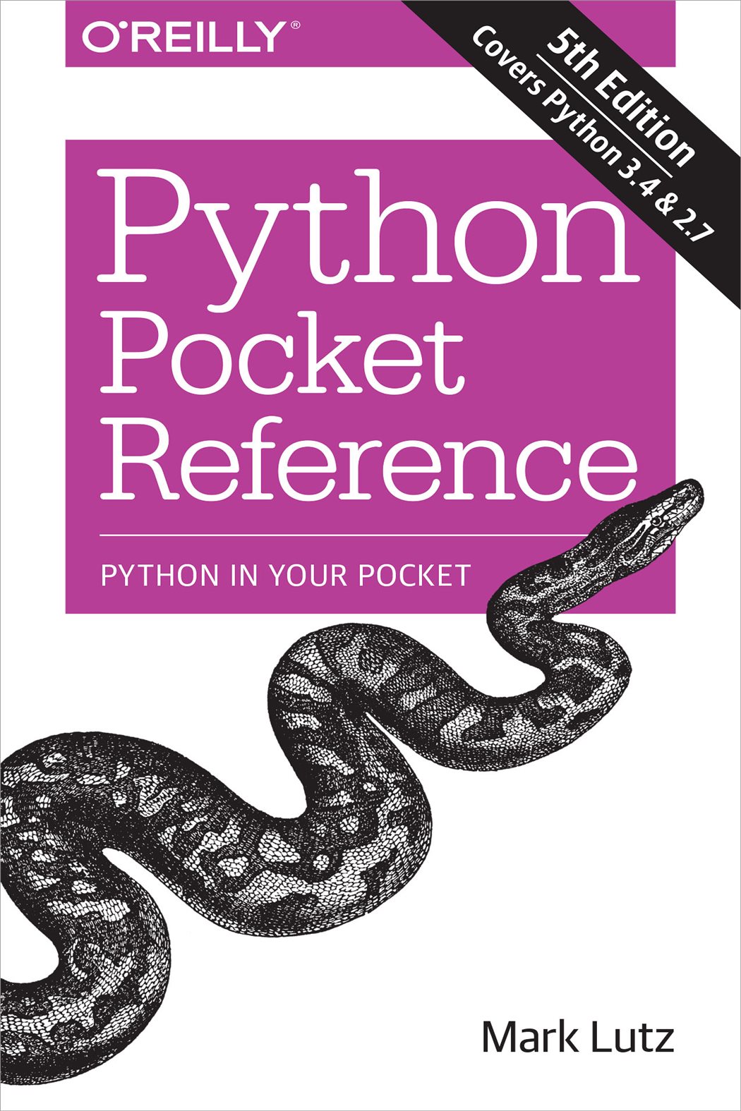 Python Pocket Reference (5th ed.) by Mark Lutz (ebook)
