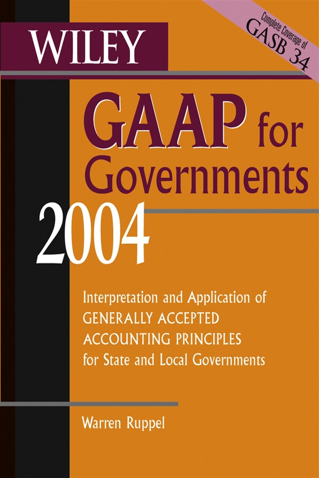 Wiley GAAP for Governments 2004 by Warren Ruppel (ebook)