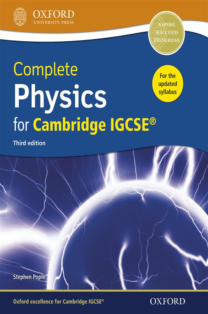 Complete Physics for Cambridge IGCSE® (3rd ed.)