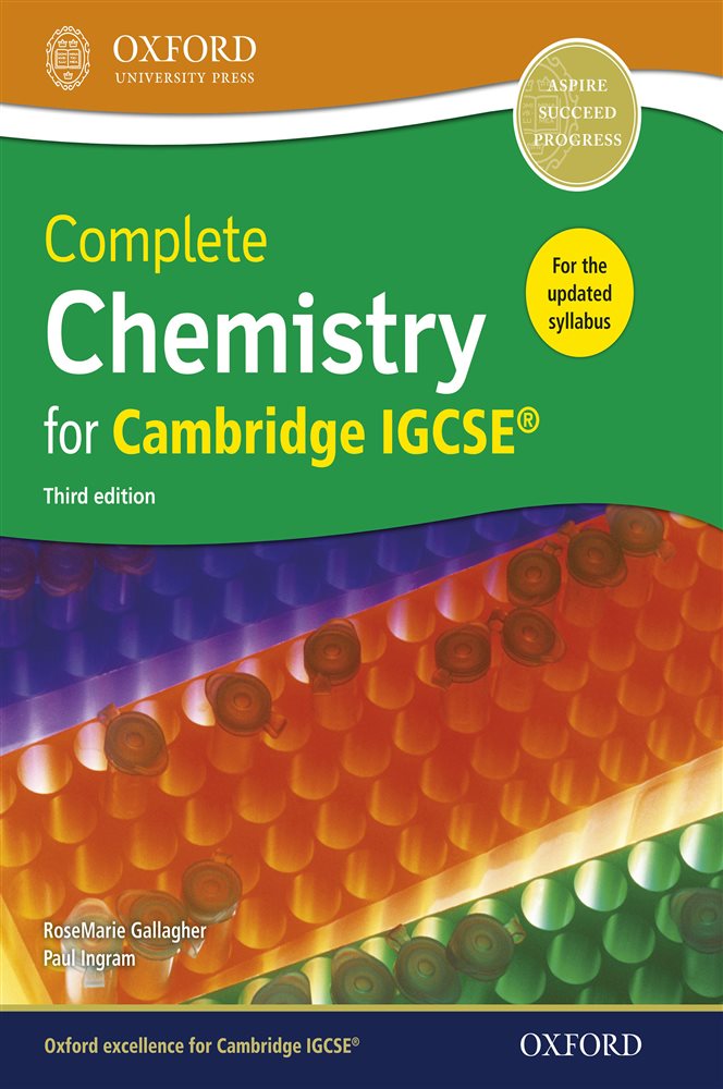 Complete Chemistry for Cambridge IGCSE® (3rd ed.)