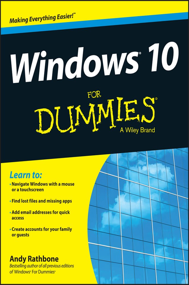 Windows 10 For Dummies by Andy Rathbone (ebook)