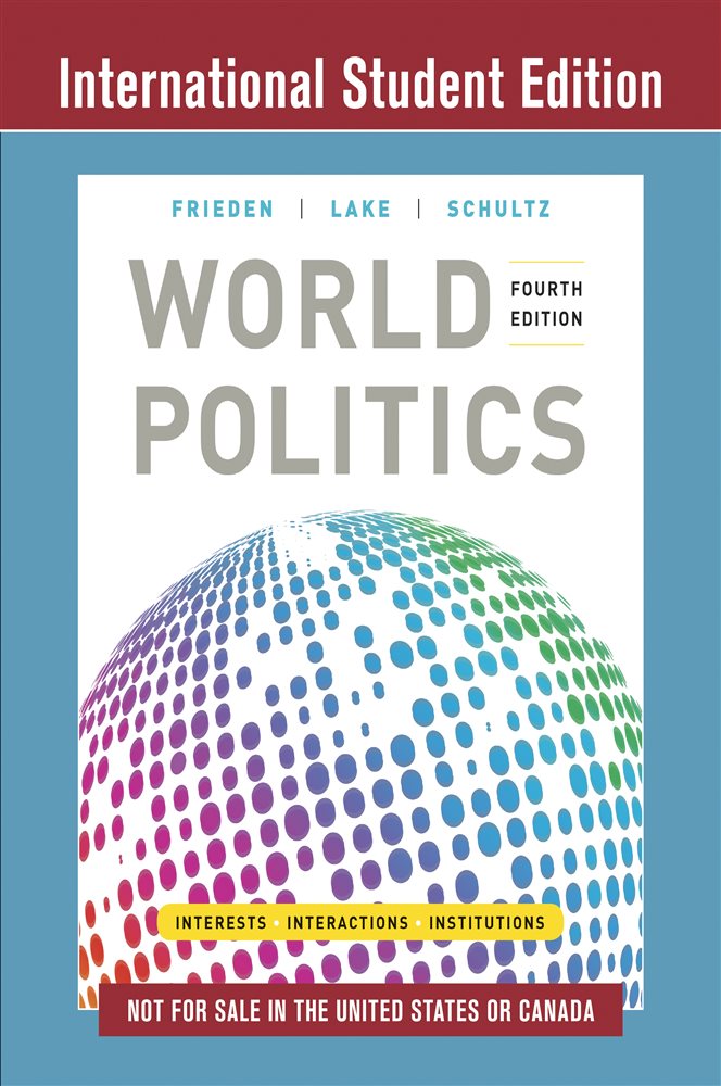 World Politics (4th ed.) by Jeffry A. Frieden (ebook)