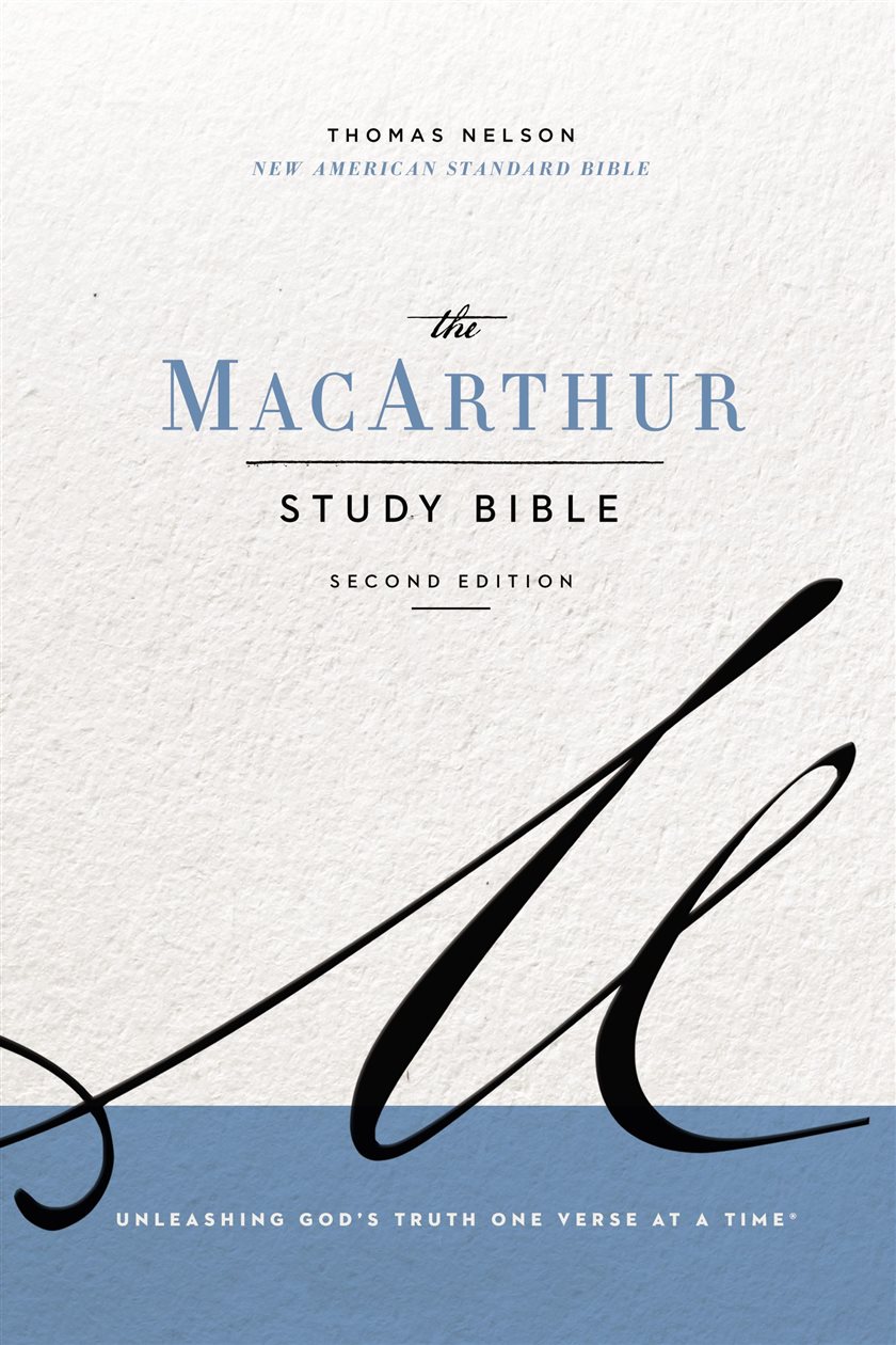 NASB, MacArthur Study Bible, 2nd Edition, 1995 Text