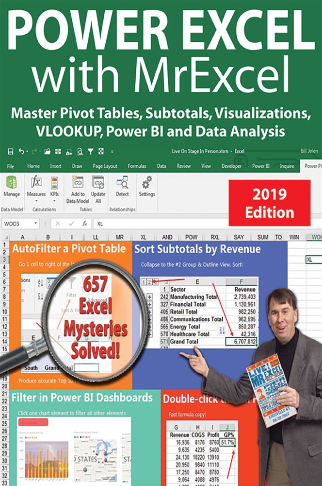 Power Excel 2019 with MrExcel by Bill Jelen (ebook)