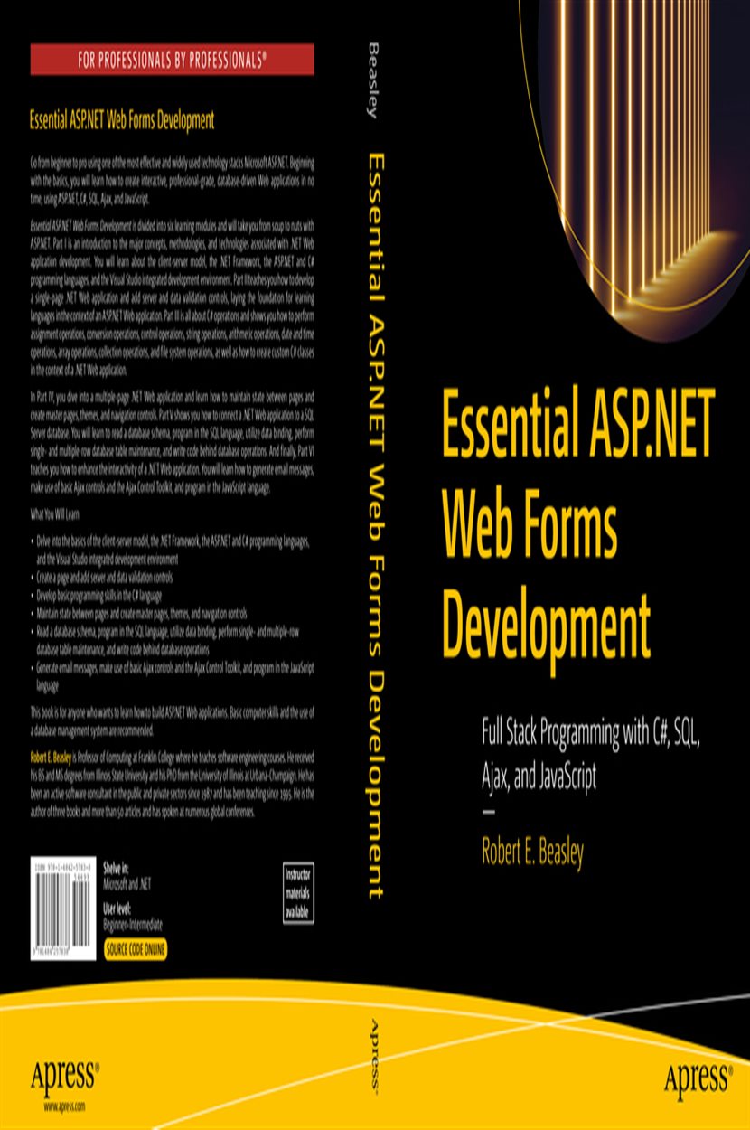 Essential ASP.NET Web Forms Development by Robert E. Beasley (ebook)