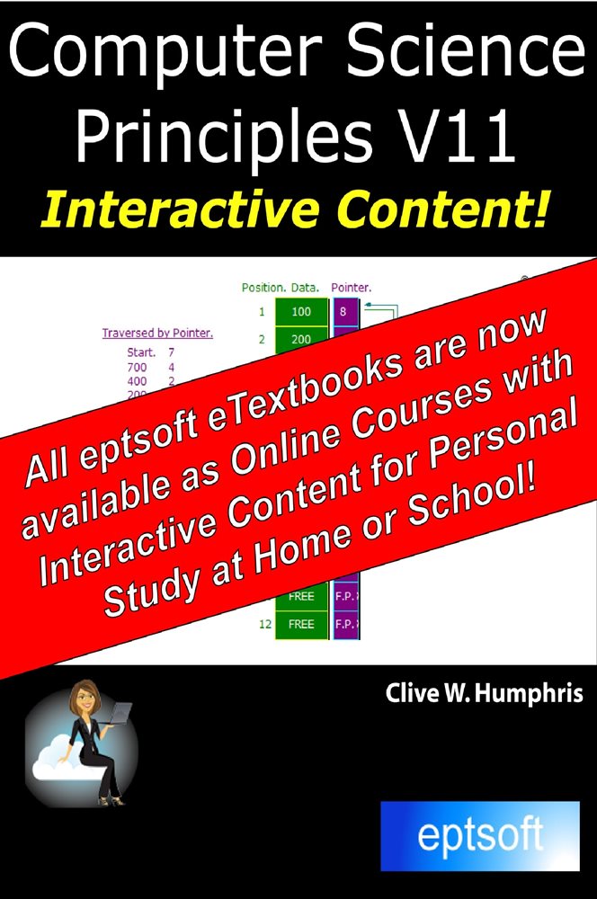 Computer Science Principles V11 By Clive W Humphris Ebook
