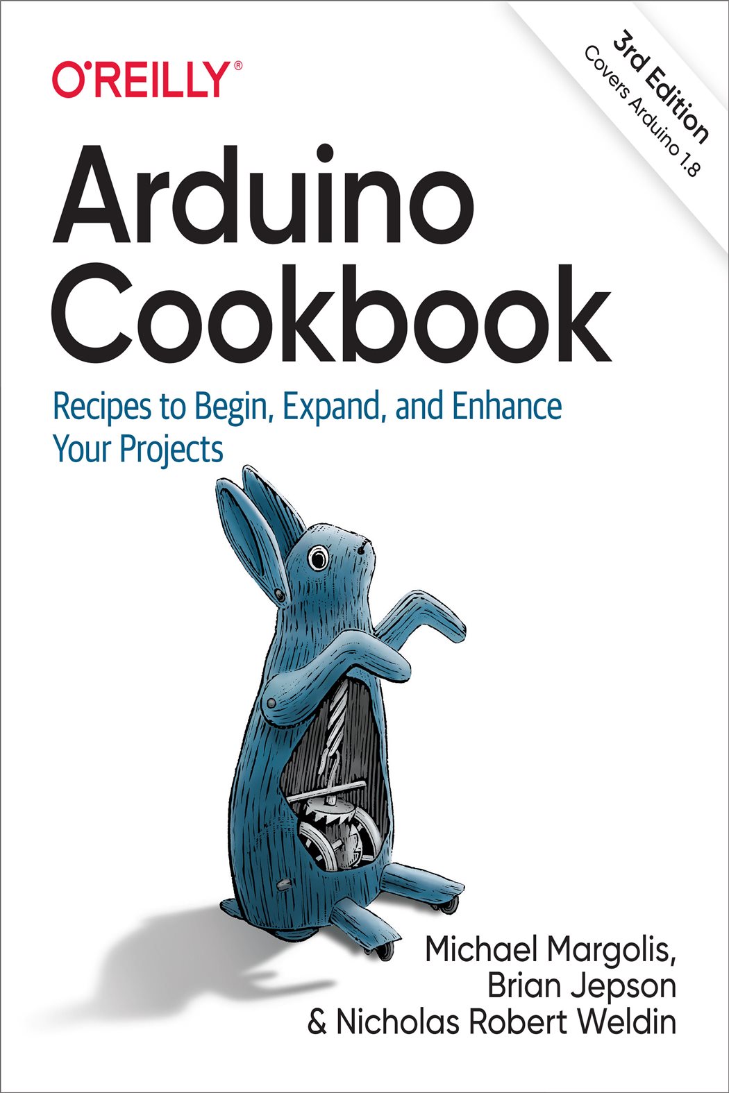 Arduino Cookbook (3rd ed.) by Michael Margolis (ebook)