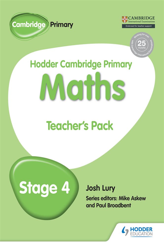 Hodder Cambridge Primary Maths Teacher's Pack 4 by Josh Lury (ebook)