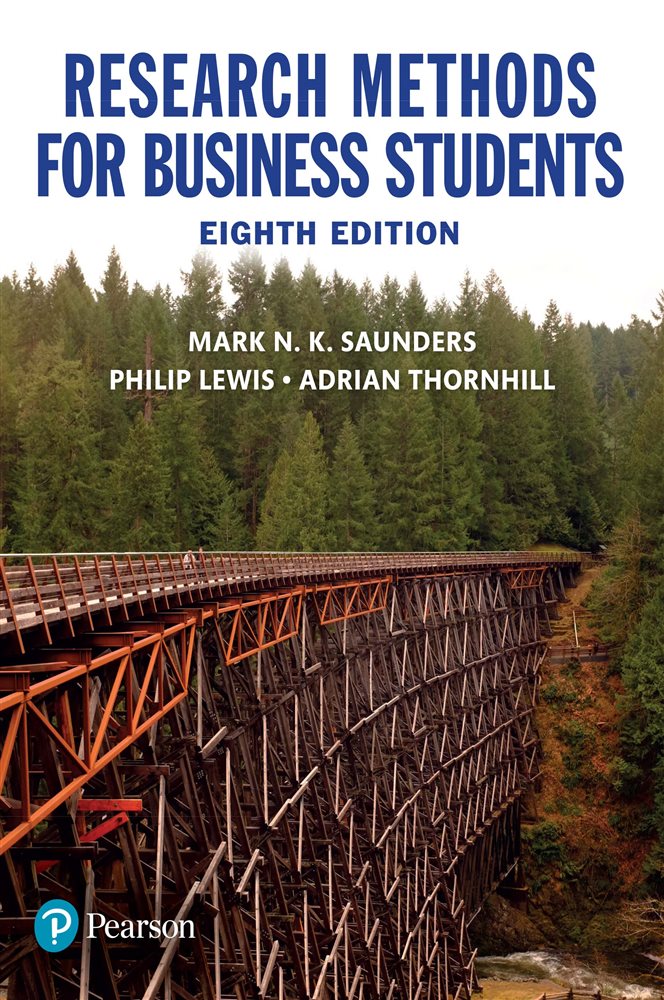 Research Methods for Business Students (8th ed.)