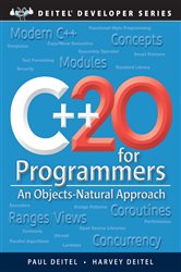 C++20 for Programmers (3rd ed.) by Paul Deitel (ebook)