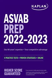 ASVAB Prep 2022–2023 by Kaplan Test Prep (ebook)