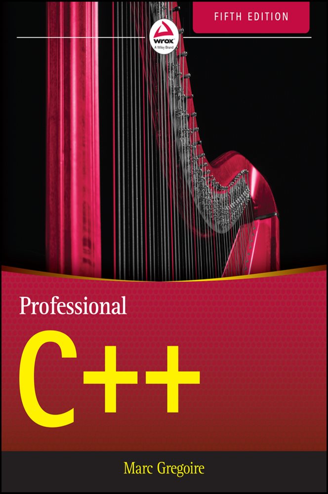 Professional C++ (5th ed.) by Marc Gregoire (ebook)