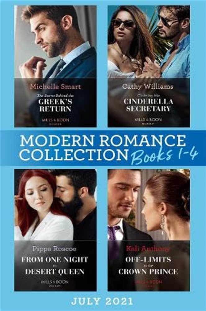 Modern Romance July 2021 Books 1-4: The Secret Behind the Greek's ...
