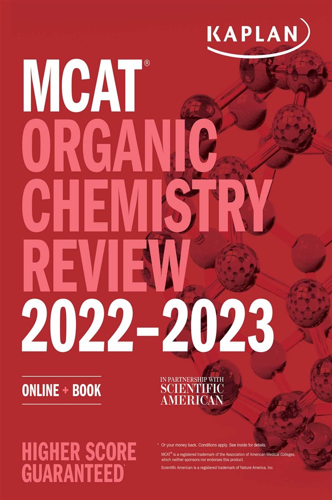 MCAT Organic Chemistry Review 2022-2023 by Kaplan Test Prep (ebook)