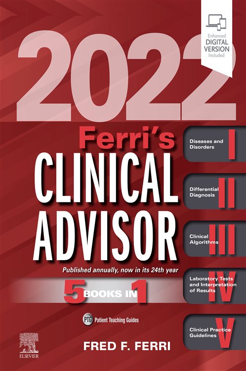 Ferri's Clinical Advisor 2022 by Fred F. Ferri (ebook)
