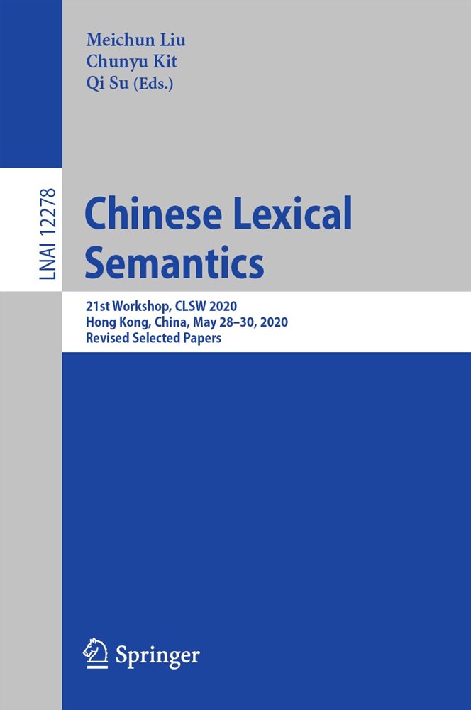 Chinese Lexical Semantics by Meichun Liu (ebook)