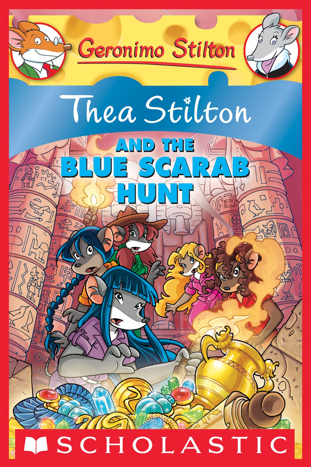 Thea Stilton and the Blue Scarab Hunt (Thea Stilton #11)