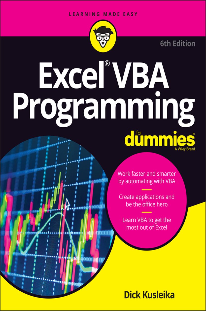 Excel VBA Programming For Dummies (6th ed.) by Dick Kusleika (ebook)