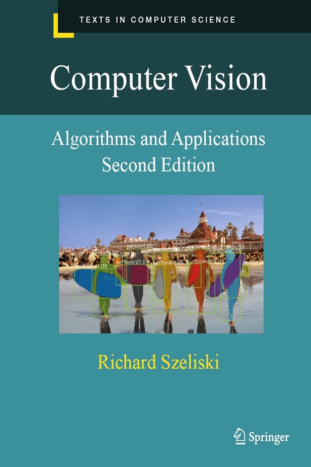 Computer Vision (2nd ed.) by Richard Szeliski (ebook)