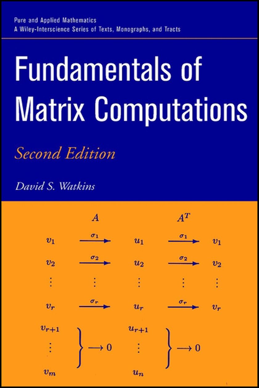 Fundamentals of Matrix Computations (2nd ed.)