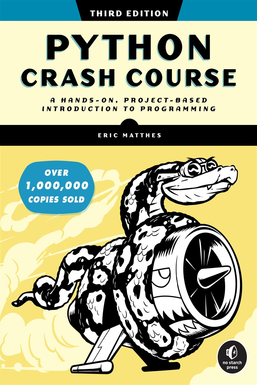 Python Crash Course, 3rd Edition by Eric Matthes (ebook)