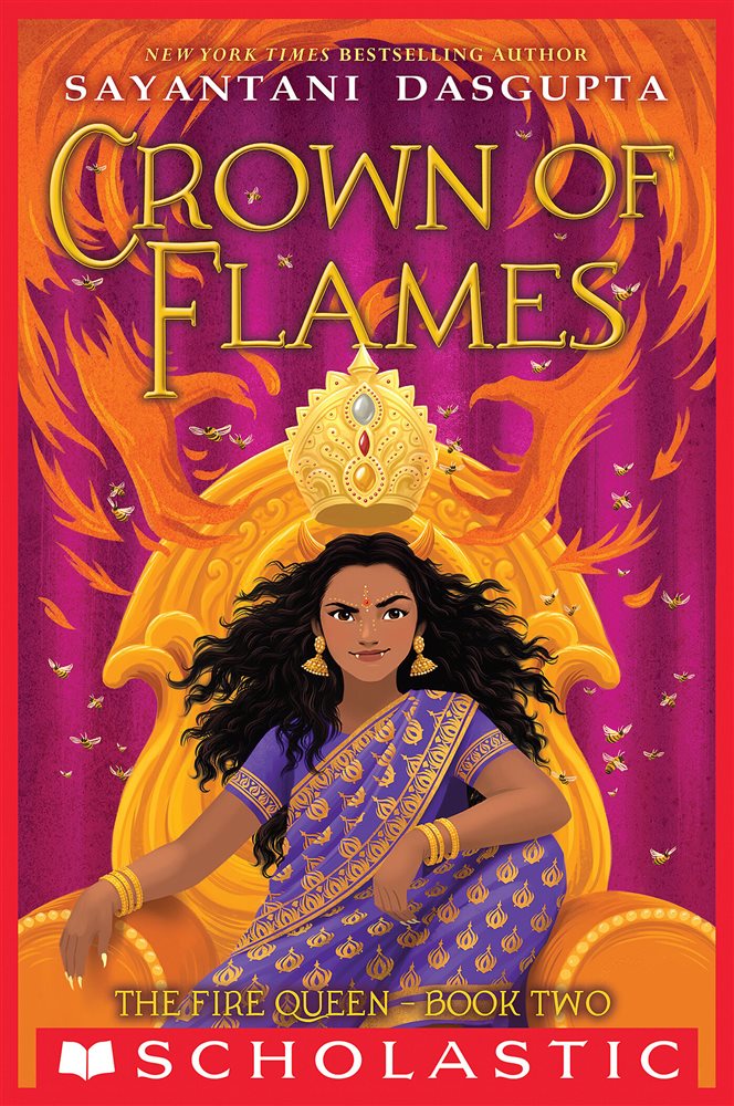 Crown of Flames (The Fire Queen #2) by Sayantani DasGupta (ebook)